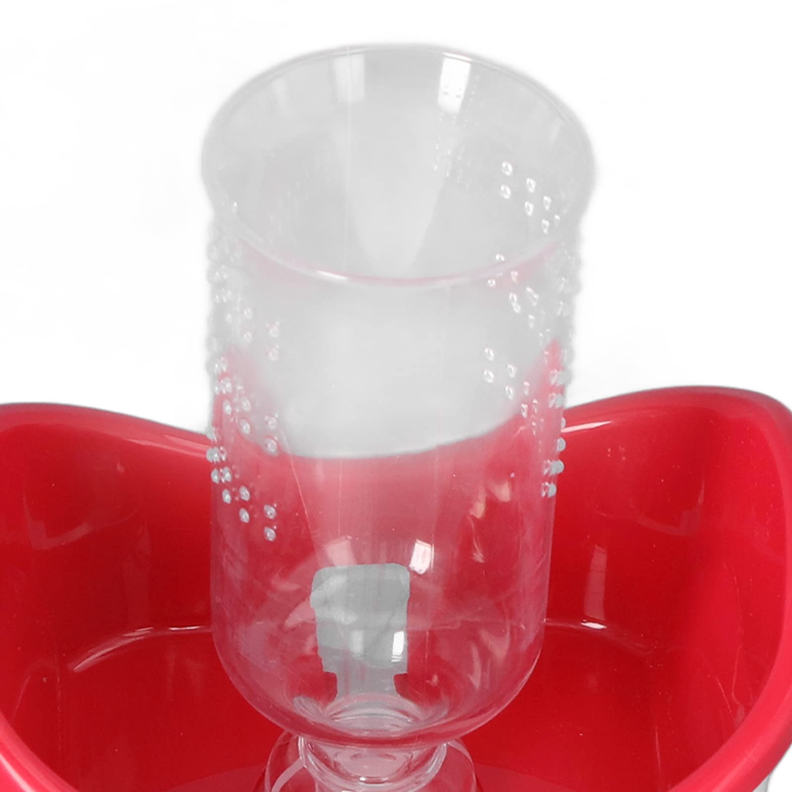 ViaGasaFamido Baby Squeeze Station Fruit Puree Infant Baby Food Maker with Squeeze Bag Safe No BPA Childrens Puree Squeezer Household Home Kitchen Tools (Red)