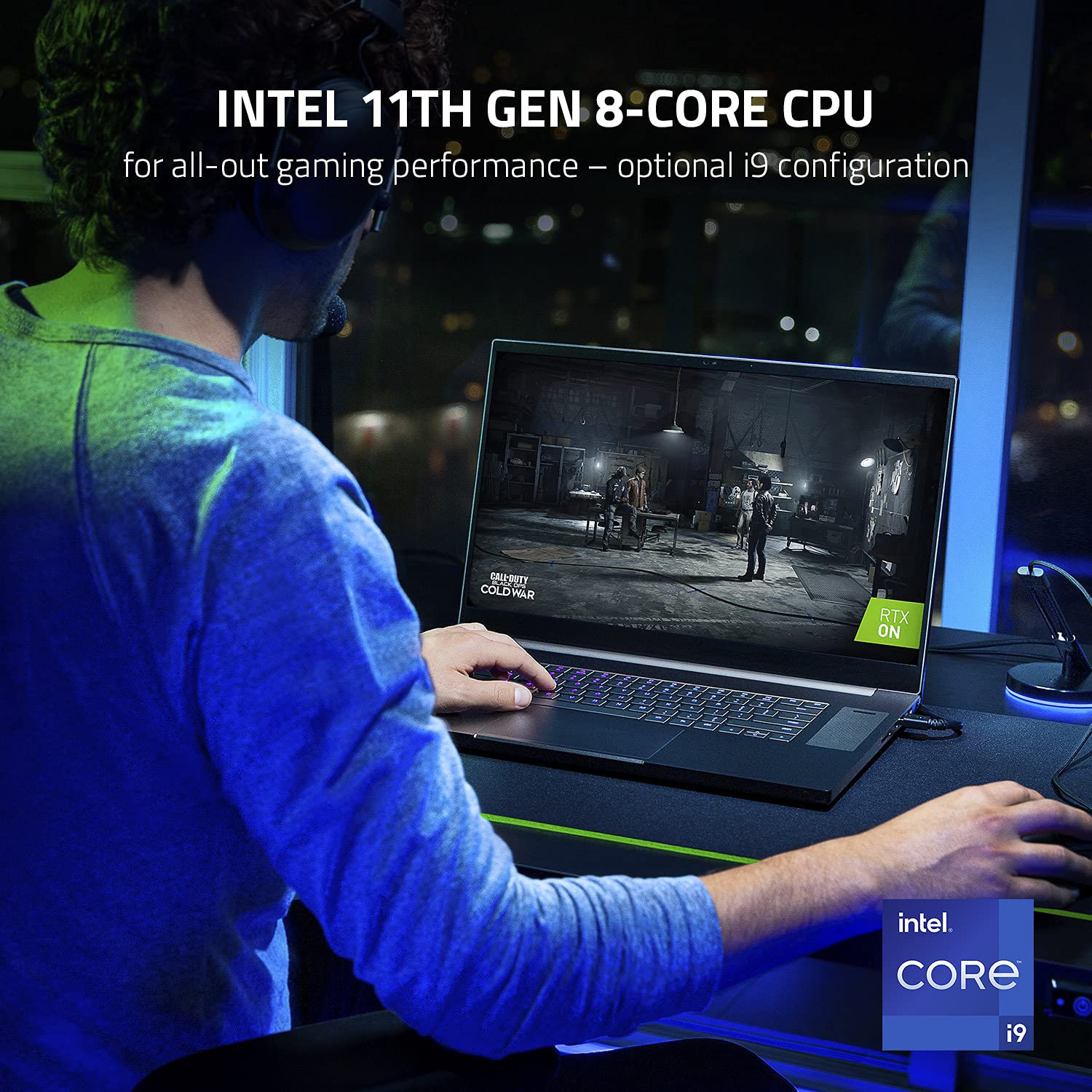 Razer Blade 17 Gaming Laptop: NVIDIA GeForce RTX 3060-11th Gen Intel 8-Core i7 CPU - 17.3" FHD 360Hz - 16GB RAM - 1TB SSD - Chroma RGB - Thunderbolt 3 - SD Card Reader