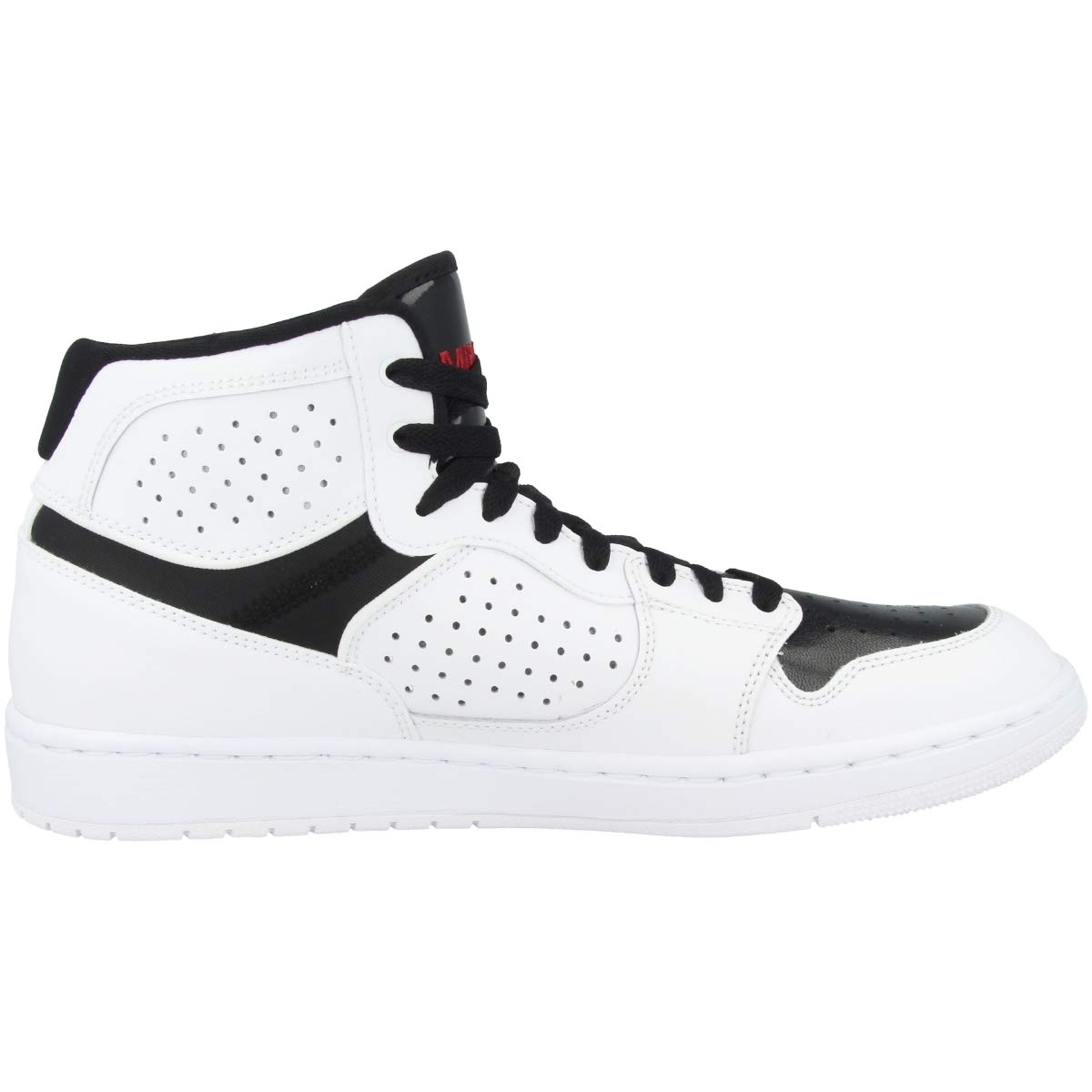 Nike Men's Jordan Access Basketball Shoe, White Gym Red Black, 13 UK