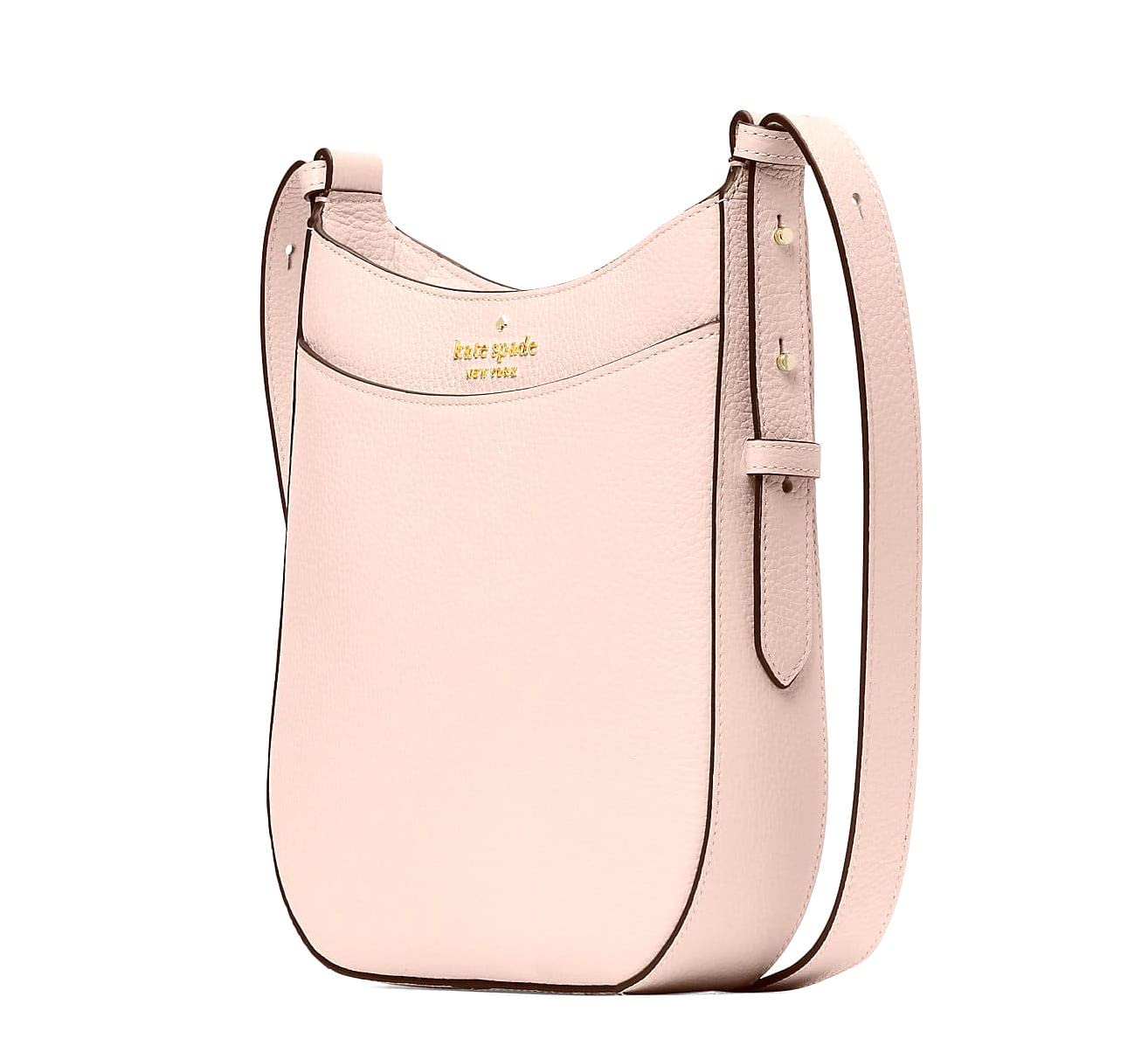 Kate Spade New York Kate Spade Leila Pebbled Leather Crossbody Purse (Rose Smoke)