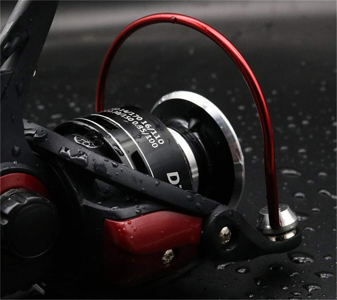 LLJPYX7L Powerful Fishing Reel, 5.0:1/4.7:1 Gear Ratio, 10BB Bearing, Suitable for Beginners (Size : 5000)