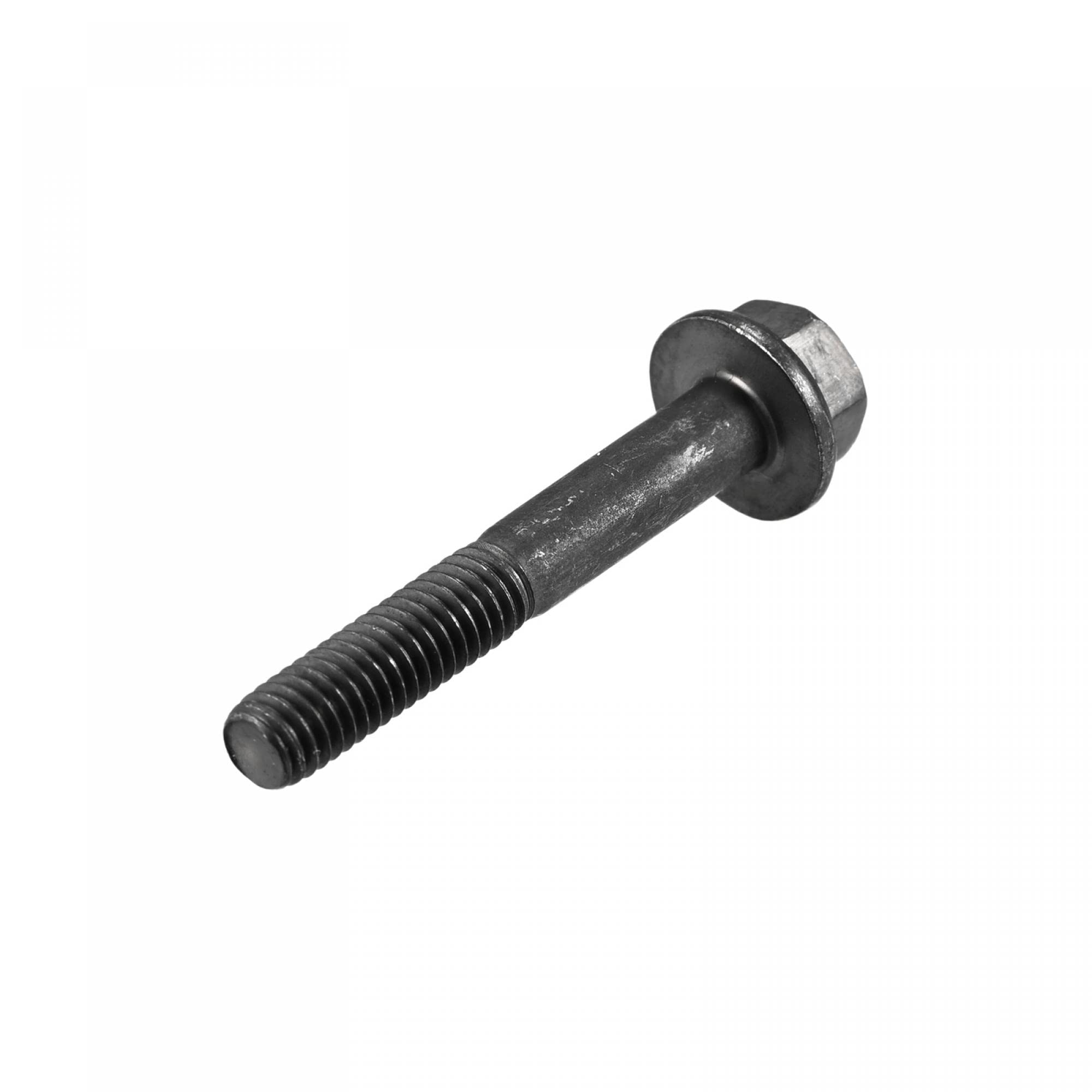 uxcell Metric M6x40mm Hex Flange Bolts, 5pcs 10.9 Grade Carbon Steel Hexagon Head Screws
