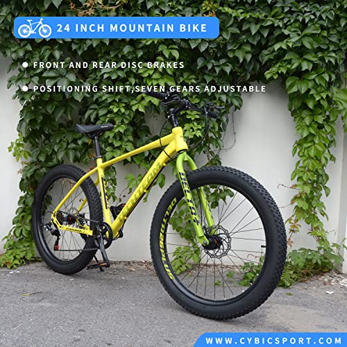Off-Road Bikes Men and Women Adult Bikes Yellow