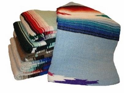 Large Recycled Fibers Diamond Yoga Woven Mat Throw 56" X 72" Blanket