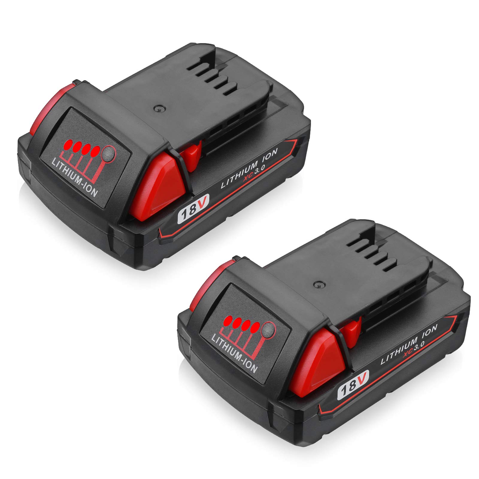 M-18 48-11-1815 Replacement Battery, 3000mAh Compatible with M-18 18V Power Tools, Replace for 48-11-1820 48-11-1840 48-11-1850 48-11-1828 48-11-1862 48-11-1852 48-11-1880 48-11-1812
