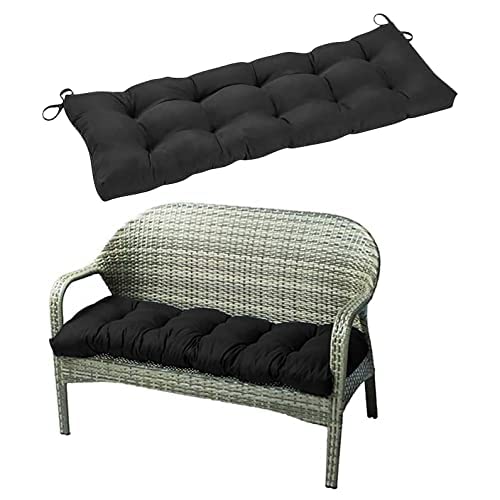 Universal Bench Cushion, Indoor/Outdoor Bench Cushion, Swing Cushion,for Lounger Garden Furniture Patio Lounger Bench,Non Slip Overstuffed Bench Pad Cushion