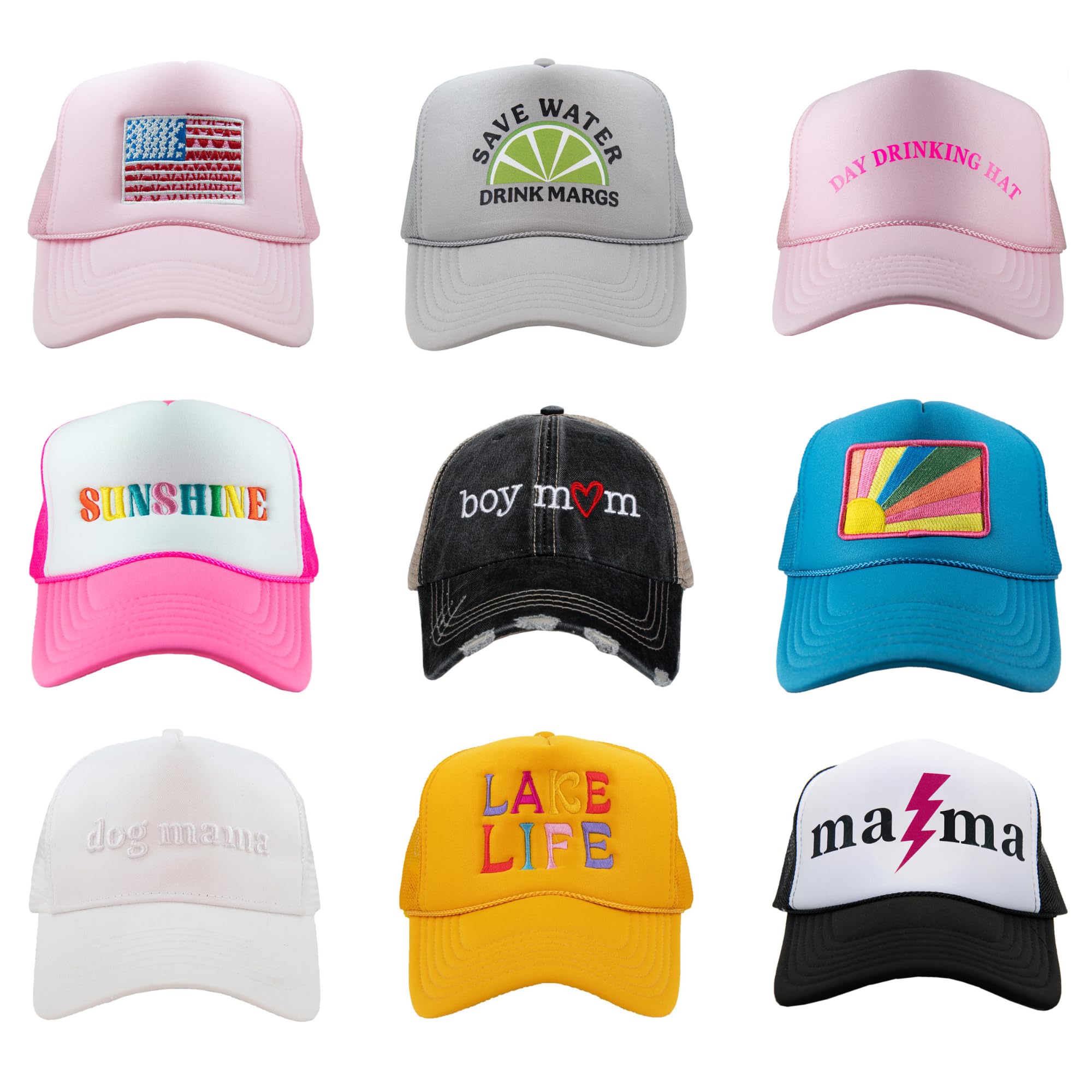 KATYDID Y'all Southern Country Women's Trucker Hat Cap White