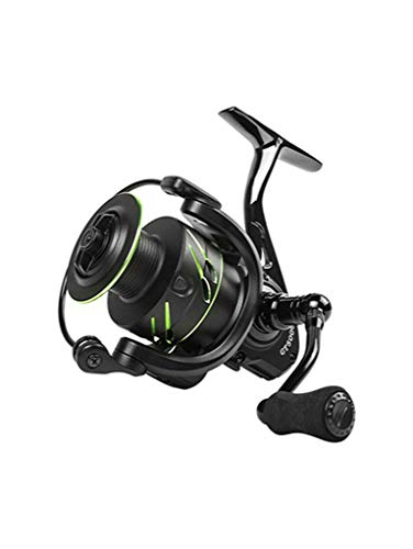 LLJPYX7L Smooth Fishing Reel, Fishing Reel Salt Water Fresh Water BB Large Capacity Full Wire Cup, Suitable for Novice use (Size : 6000)