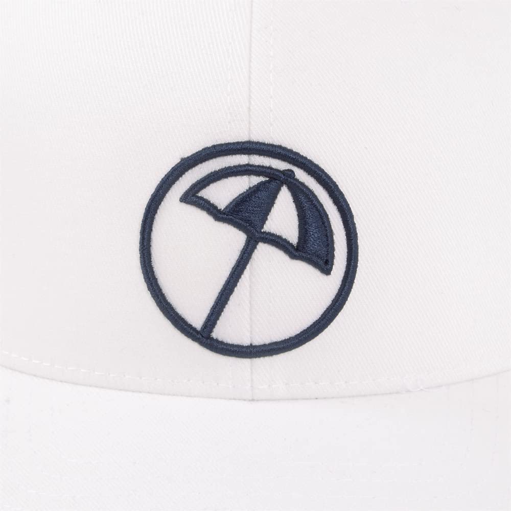 Puma Golf Men's Ap Circle Umbrella Hat, Bright White-Navy Blazer, One Size