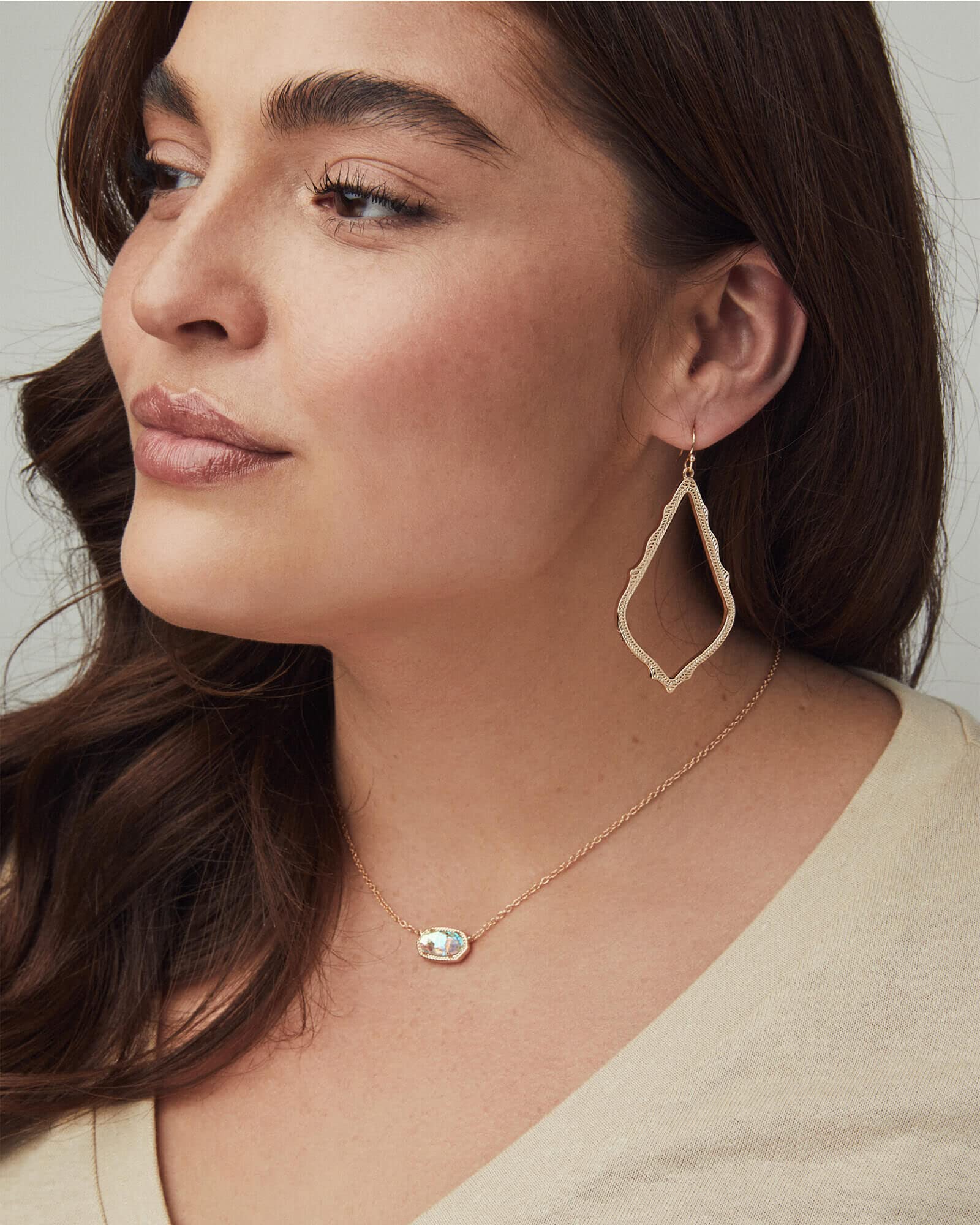 Kendra Scott Sophee Drop Earrings for Women, Fashion Jewelry, 14k Gold-Plated