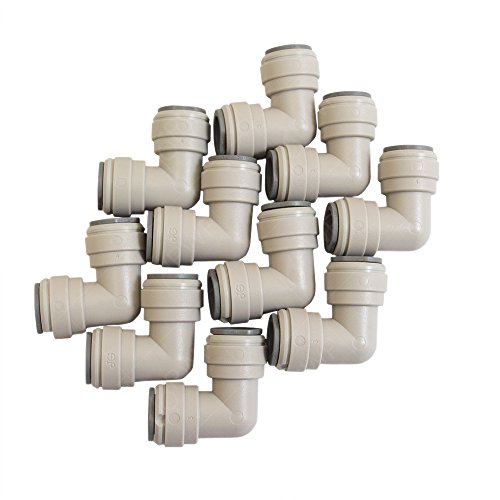 John Guest Union Elbow 3/16" Tube 10 Pack