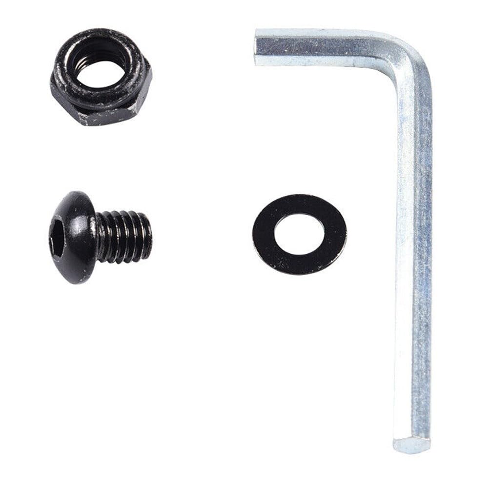 kikubiou Universal Pocket/Rivet Style Fender Flares Screw/Bolt Hardware Kit Left Right Front Rear A-02RSL0001ABK