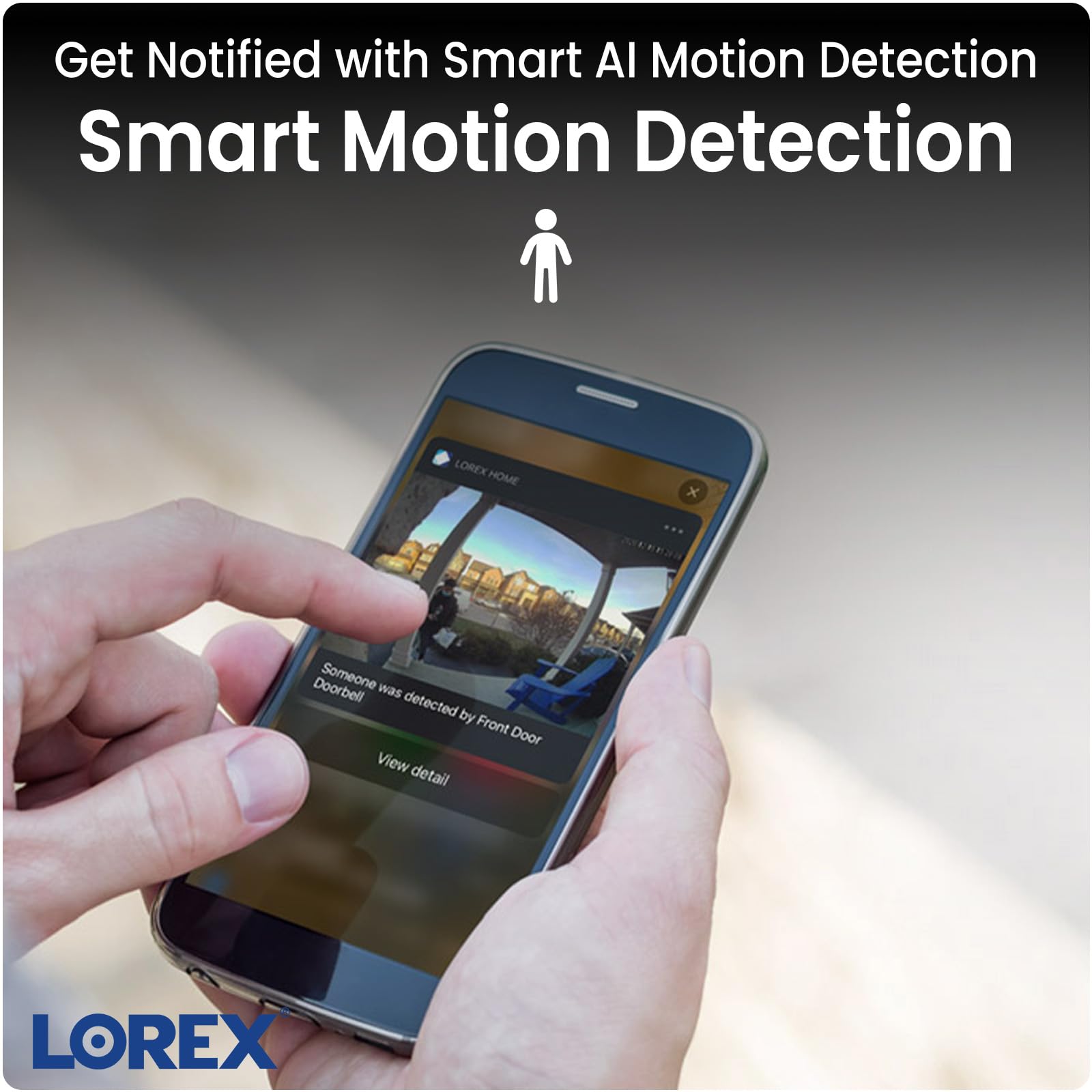 Lorex 2K Indoor WiFi Security Camera for Home, Pet Cam, Baby Cam - Mobile App, IR Night Vision, Person Detection & 2 Way Talk - Free 16GB Micro SD