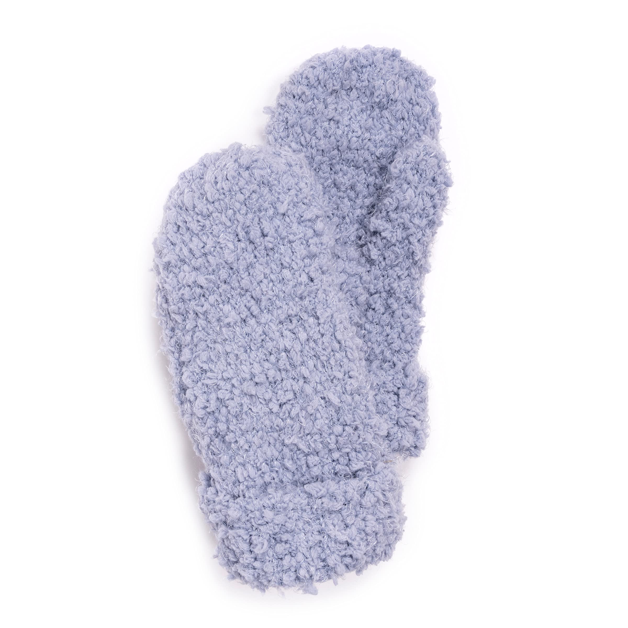 MUK LUKS womens Luks® Women's MUK LUKS Women s Popcorn Mittens, Moonstone, One Size US