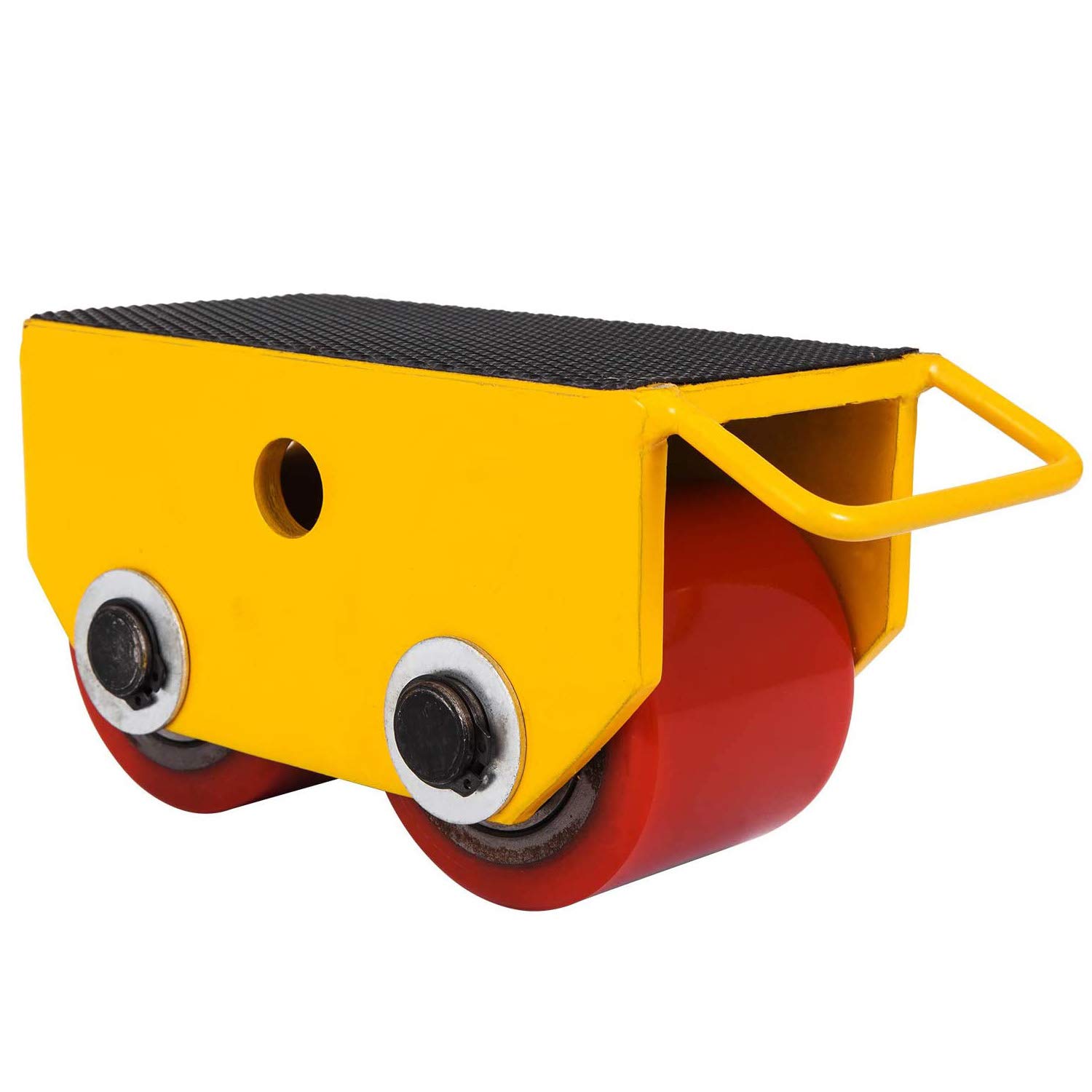 LIMICAR Industrial Machinery Mover 5500LBS Fixed Machinery Mover Skates with 2 Nylon Roller, Machinery Mover Dolly, 2.5 Ton Capacity