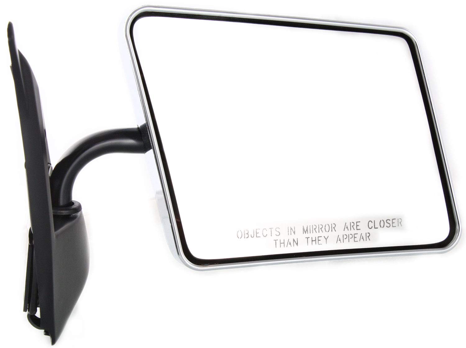 Kool Vue Left & Right Door Mirrors Compatible With Chevrolet S10 1982-1993 Chrome Pair Standard Cab