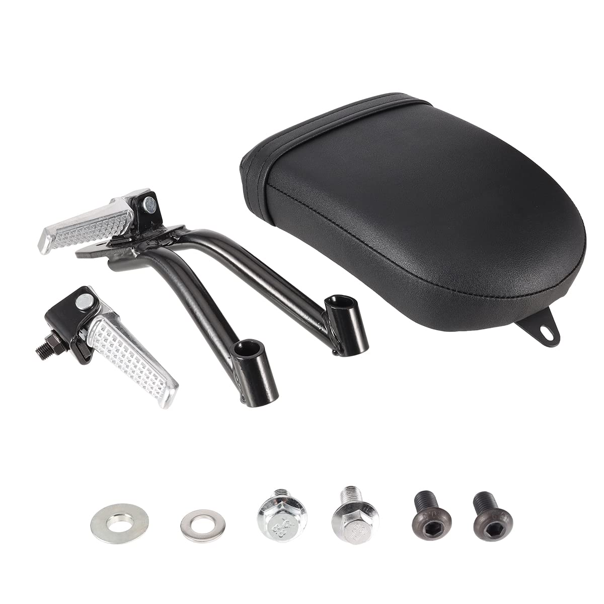 Rear Passenger Seat and Foot Pegs Kit for Honda CMX 300 CMX 500 Compatible with Honda Rebel 2017-2022