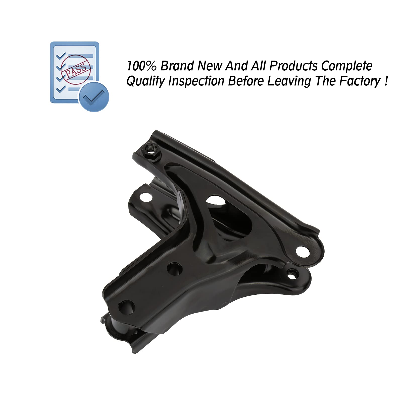 ONER AUTO PARTS Rear Engine Mount T Bracket,Compatible With 1999-2000 Honda Civic B16 Si, Replaces # 50827-S04-N10