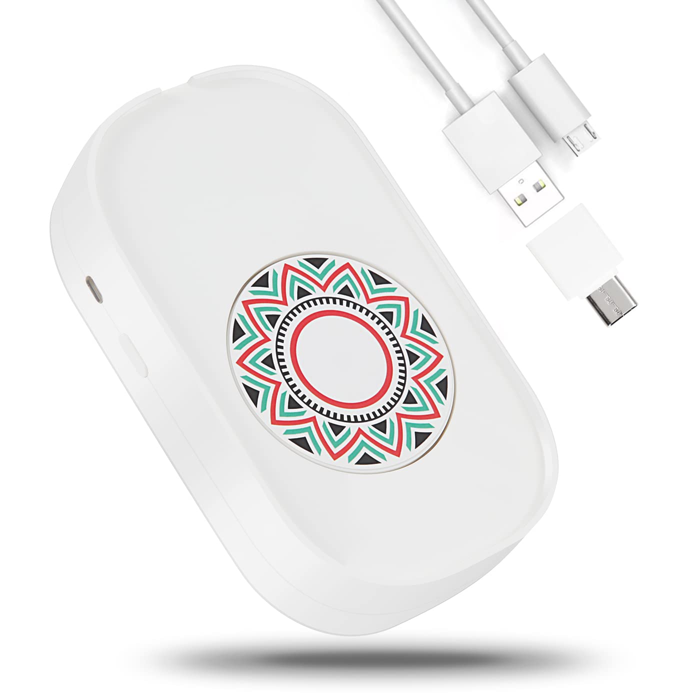 YEPLING Mouse Jiggler, Undetectable Mouse Mover Shaker Simulator for Computer Laptop Awakening, Keeps PC Active, No Software, Driver-Free with USB C to USB Adapter