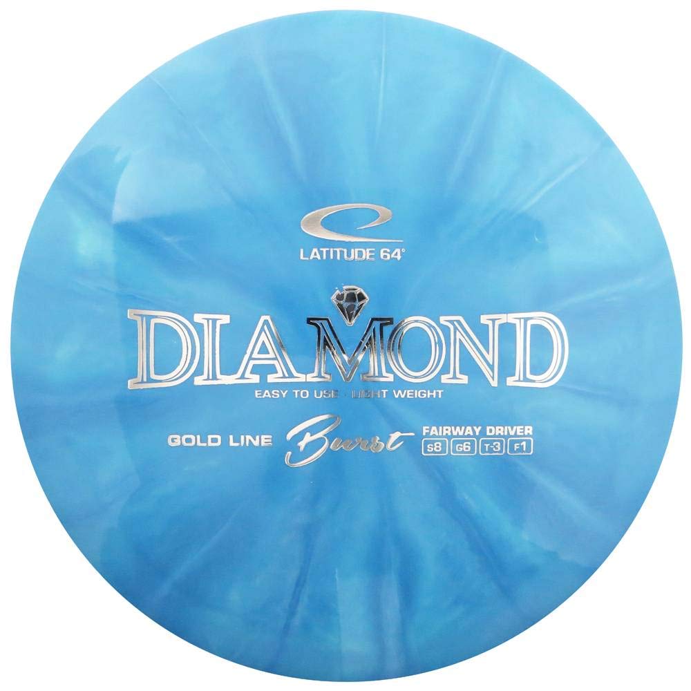 Latitude 64 Gold Burst Diamond Fairway Driver Golf Disc [Colors May Vary] - 145-159g