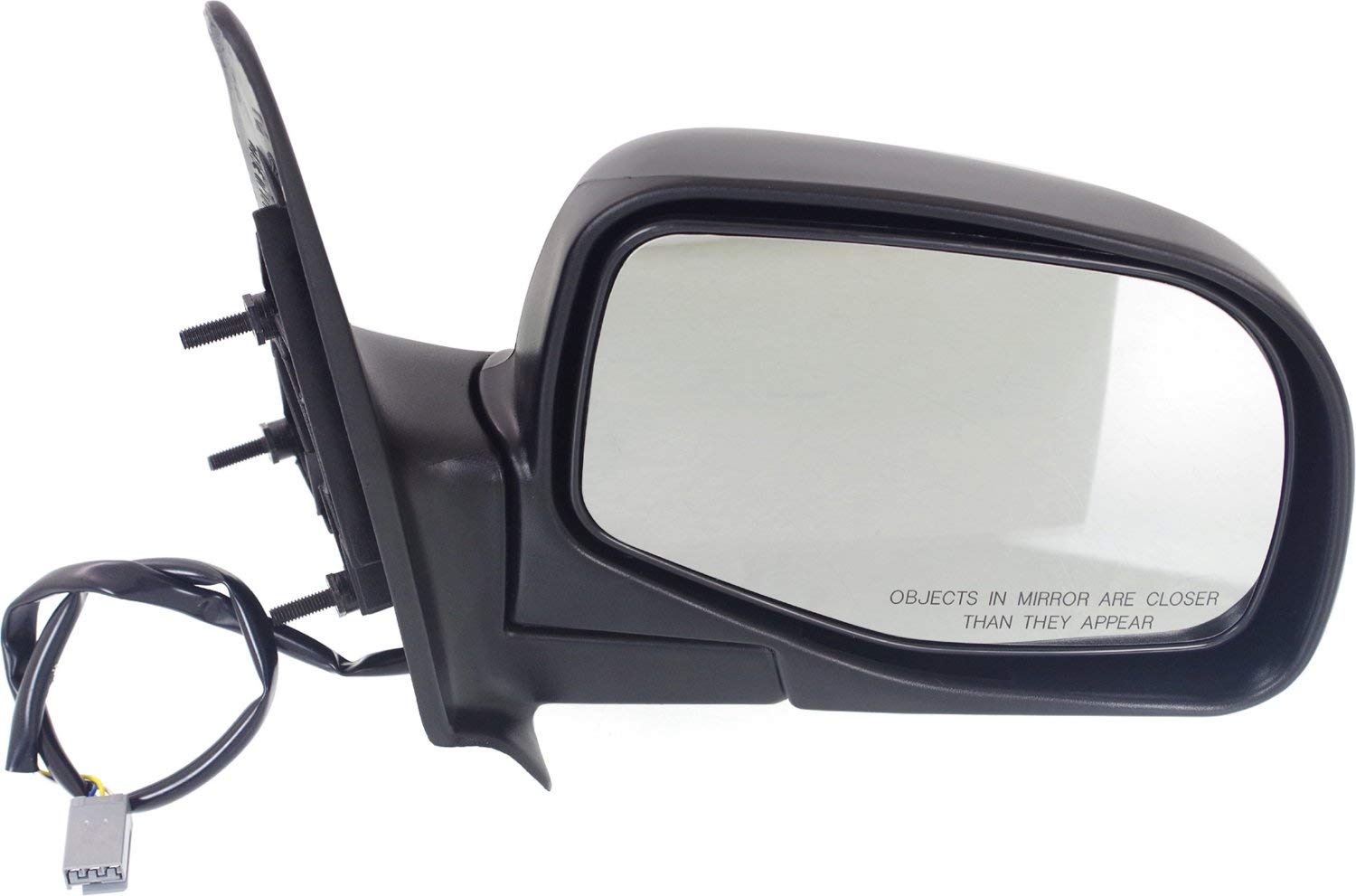 Kool Vue Right Power Door Mirror Compatible With Ford Ranger 1993-2005 Textured Extended Cab, Fleetside/Styleside