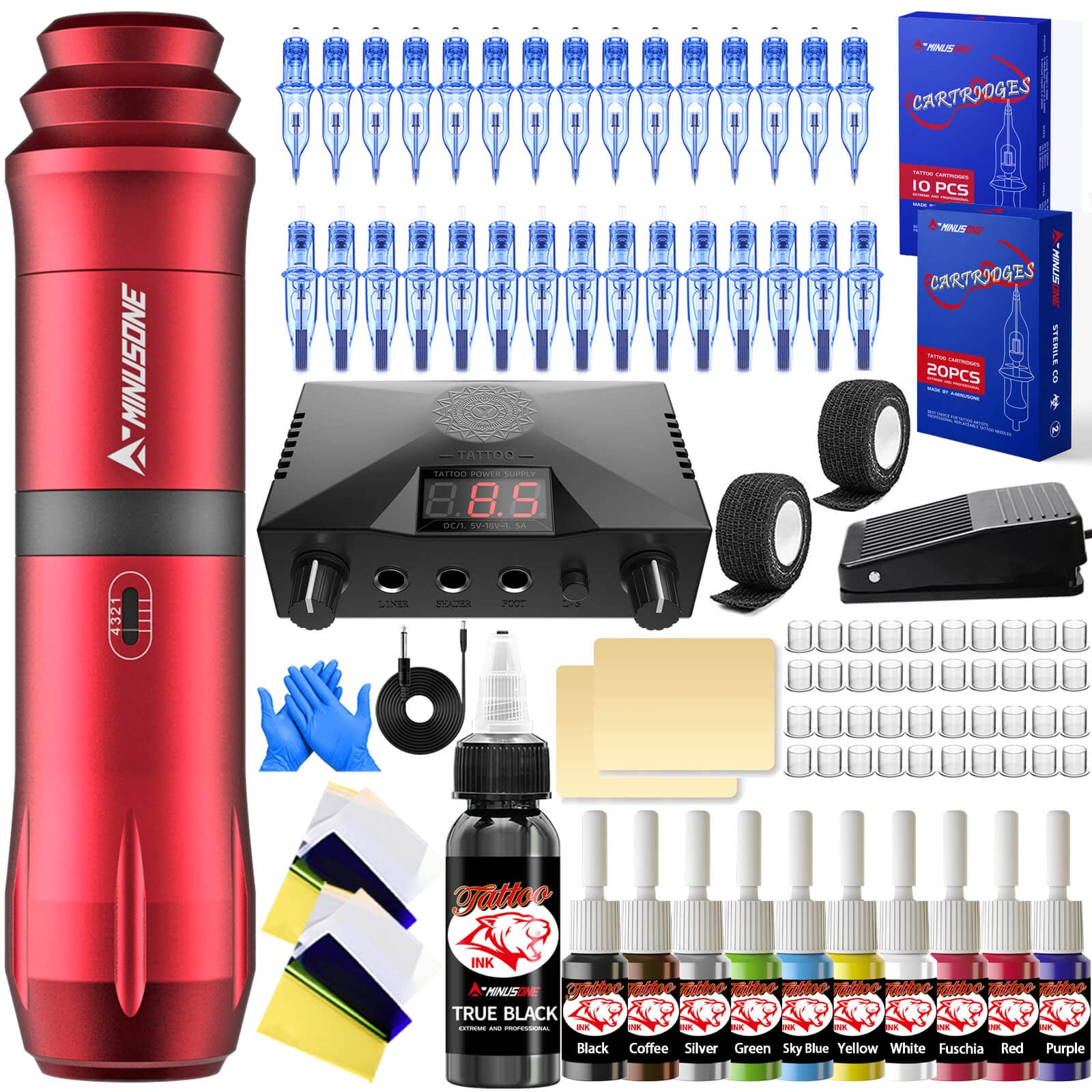 Supply Red Pro Tattoo Pen