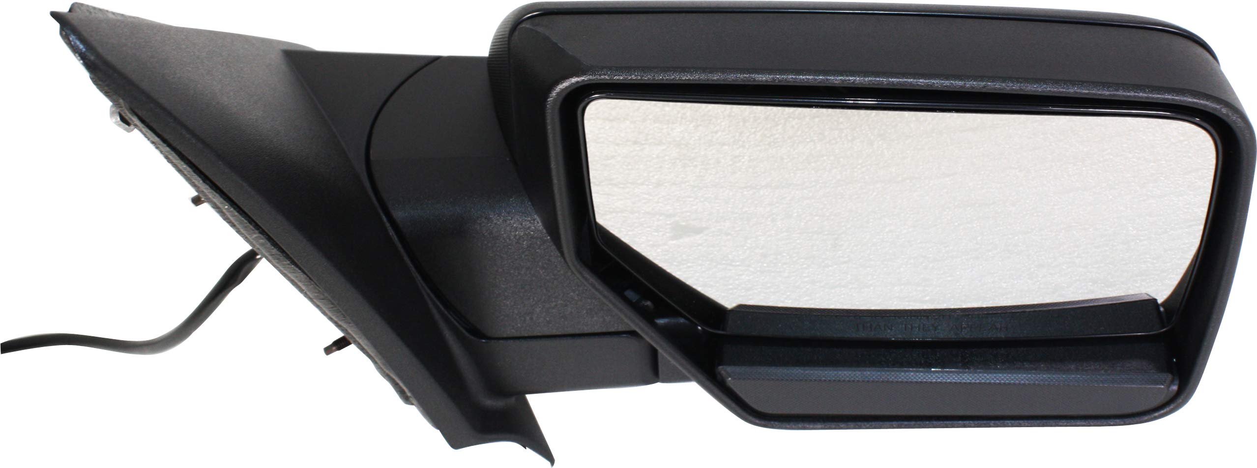 Kool Vue Right Power Door Mirror Compatible With Ford Expedition 2007-2014 With Puddle Lamp Textured