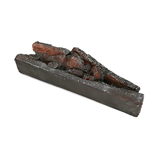 MOBUKJUU 110V-220V Electric Simulation Charcoal Fake Firewood Charcoal Fire Decoration Charcoal Flame Lamp Fireplace Firewood Props