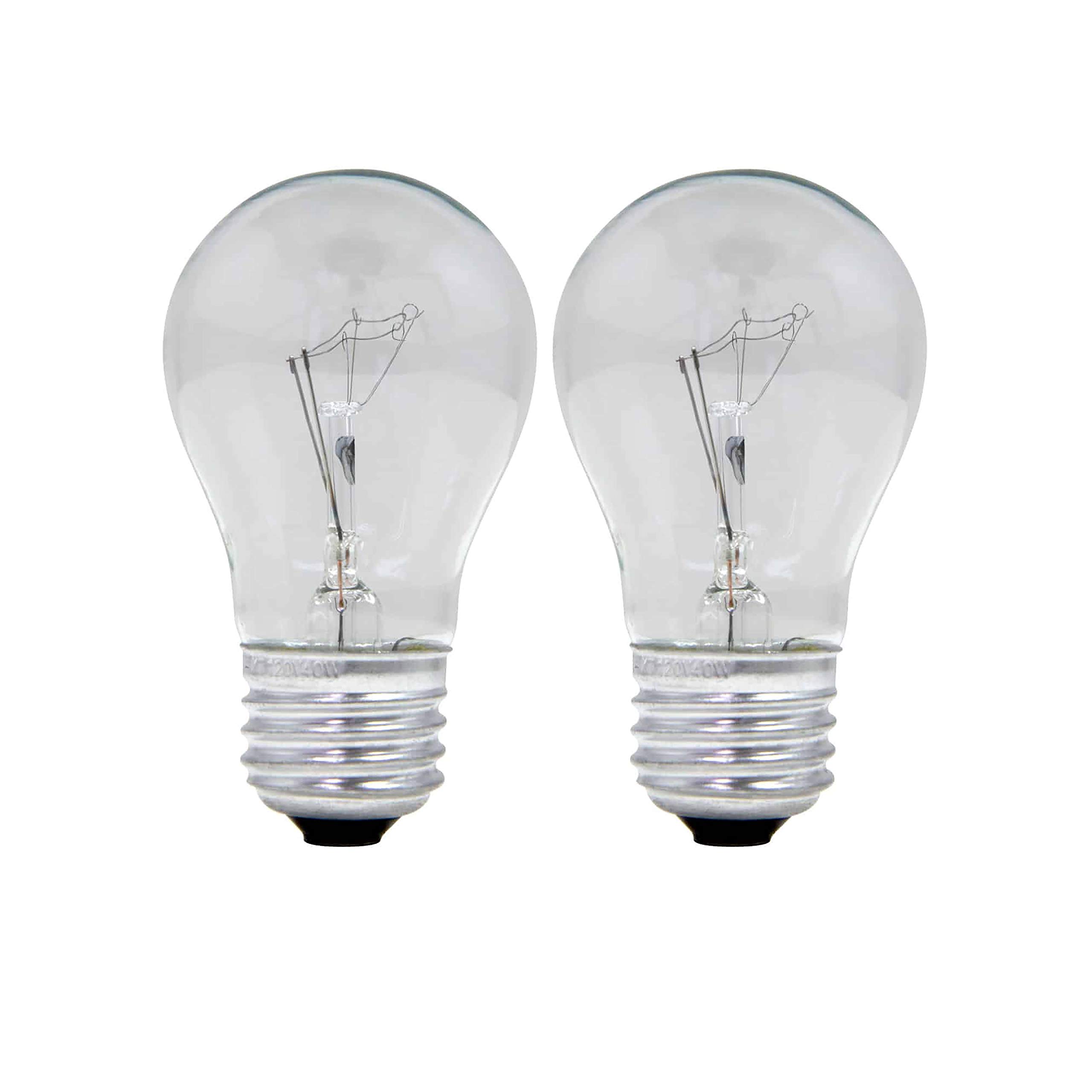 Lava 5032-6 40-Watt Replacement 2-Pack Brand 16.3 and 17 inch Lamps Light Bulb, 2 Count (Pack of 1), Clear