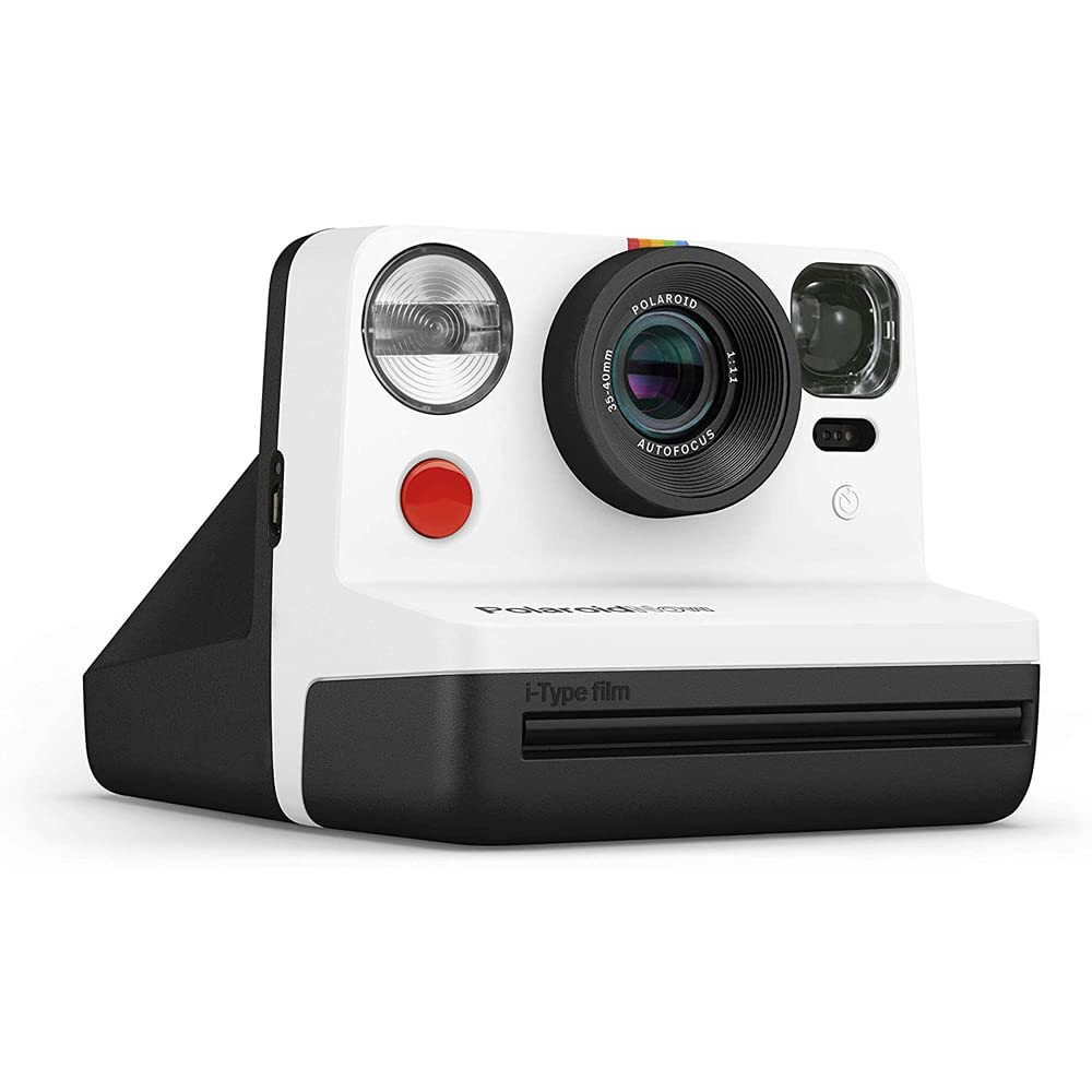 Polaroid Originals PRD9059 NOW i-Type Instant Camera, Black and White Bundle with Deco Photo Camera Bag
