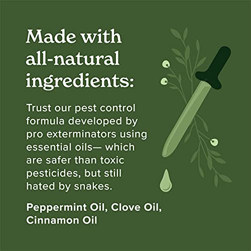 Vine Homecare Snake Defense Spray - 32 Ounces Non-Toxic Snake Repellent - Quick And Easy Pest Control - Safe Around Kids & Pets - Snake Deterrent - Powerful Yard Snake Repellent -Pest Control Spray