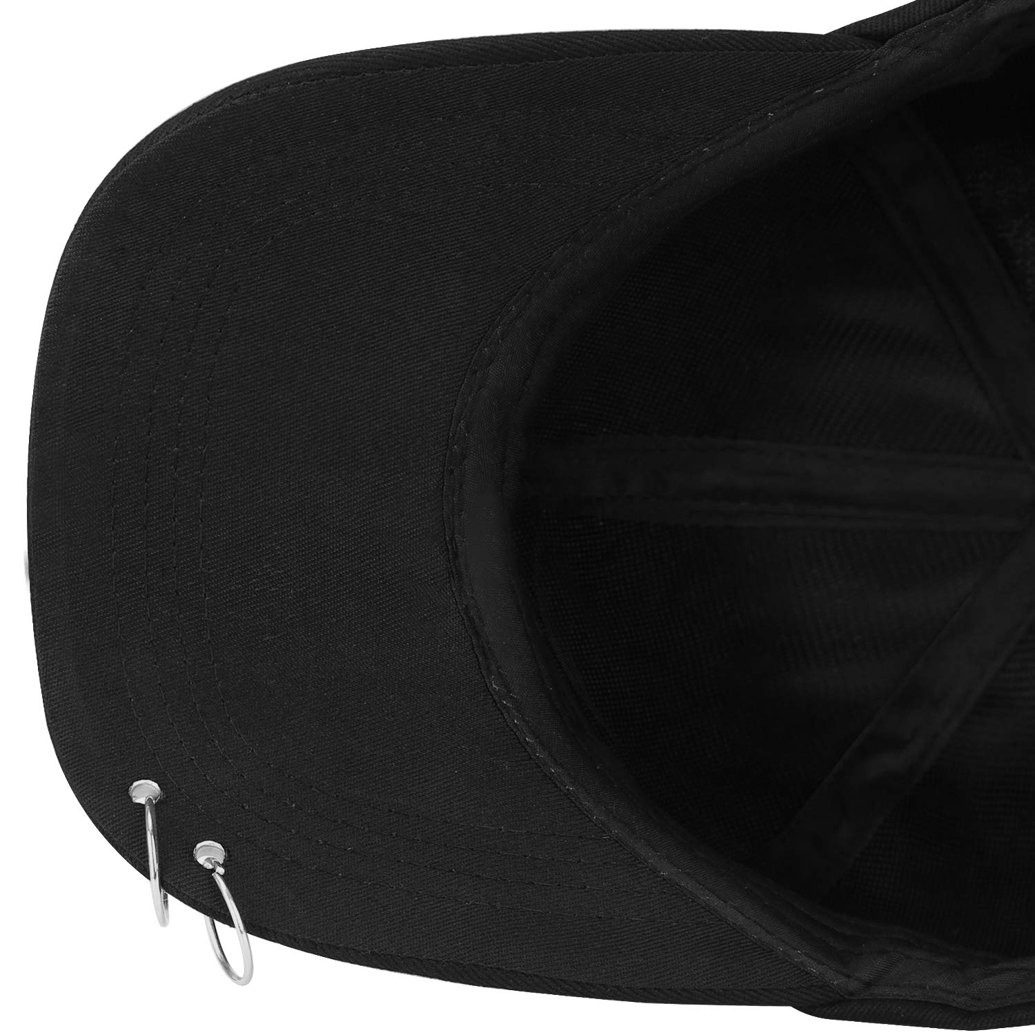 Kpop Wings Tour Jimin with Iron Rings Hats Love Yourself Snapback Baseball Cap Merchandise Black