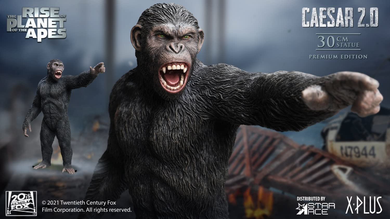 Rise of The Planet of The Apes: Caesar 2.0 Mixed Media State