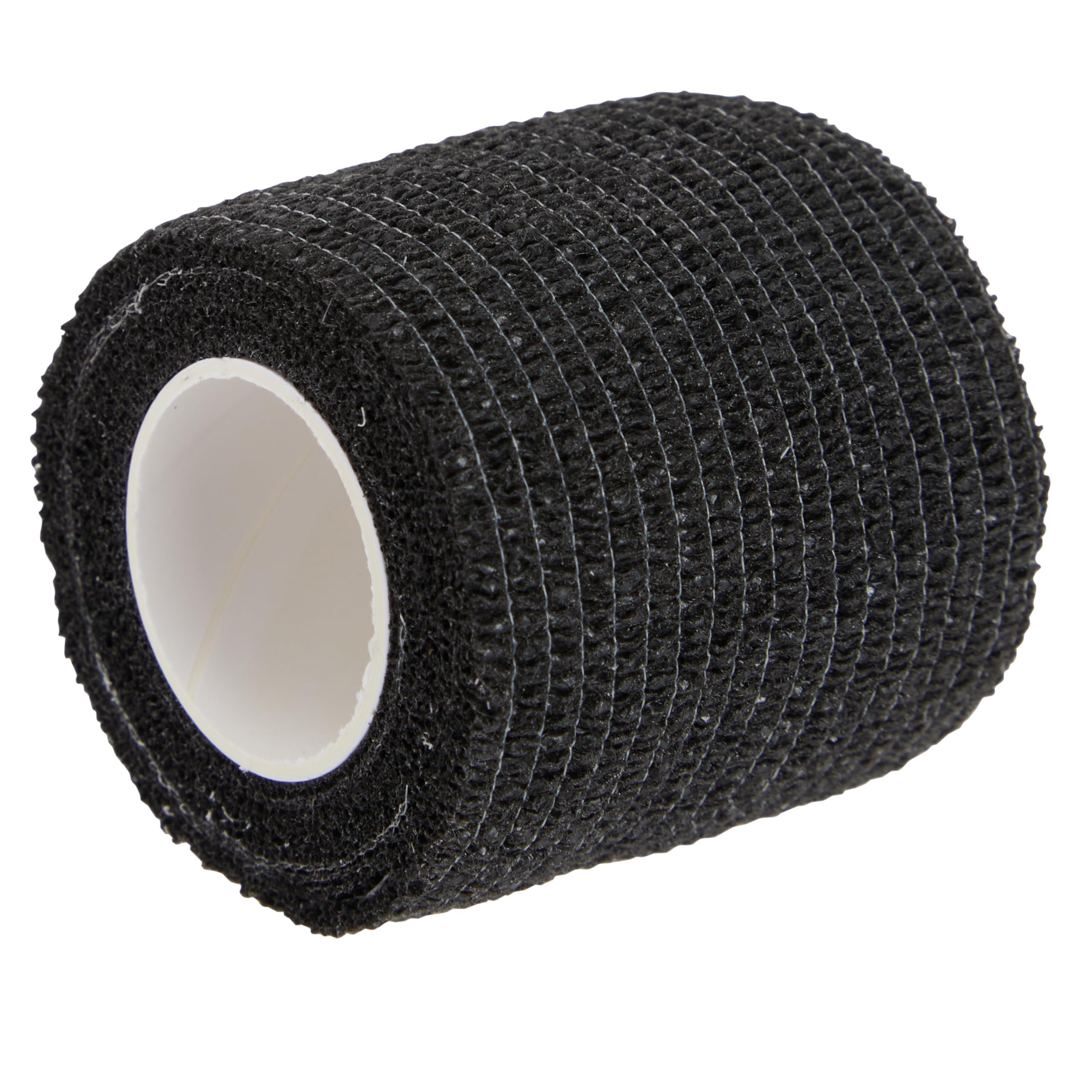 Juvale 12-Rolls Self Adhesive Bandage Wrap, Vet Tape - 2 in x 5 Yds Breathable, Elastic Cohesive Wrap Tape for Wrist, Swelling, Sports, Tattoo (Black)