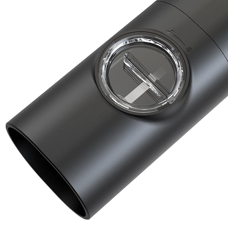 OurStory. Electric pepper grinder for your home & kitchen. s kitchen gadgets. Kitchen small appliances suitable for gift set. Battery operated kitchen accessories., Black, stainless steel (KYMQ-17A)