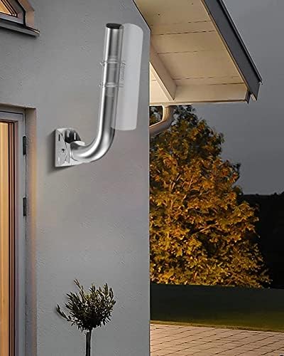 Universal Adjustable TV Antenna Mount 14" Inch Weather Proof J Pole, Wireless Bridge Bracket Mount for Outdoor Point to Point AP Access Point Client Bridge CPE, Antenna Mounting Pole, 1-Pack