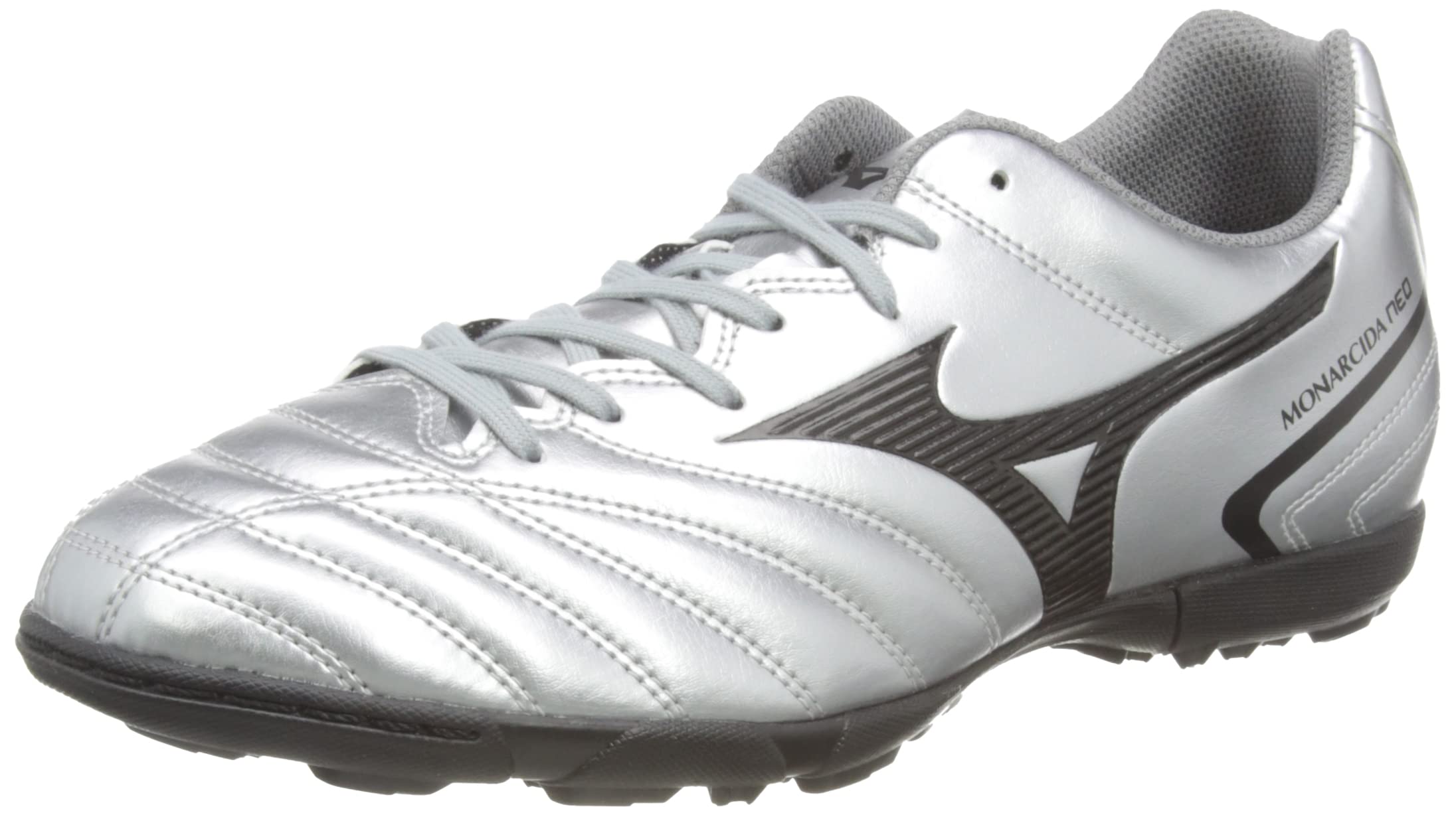 Mizuno Men's Football Shoe, Silver Black, 9