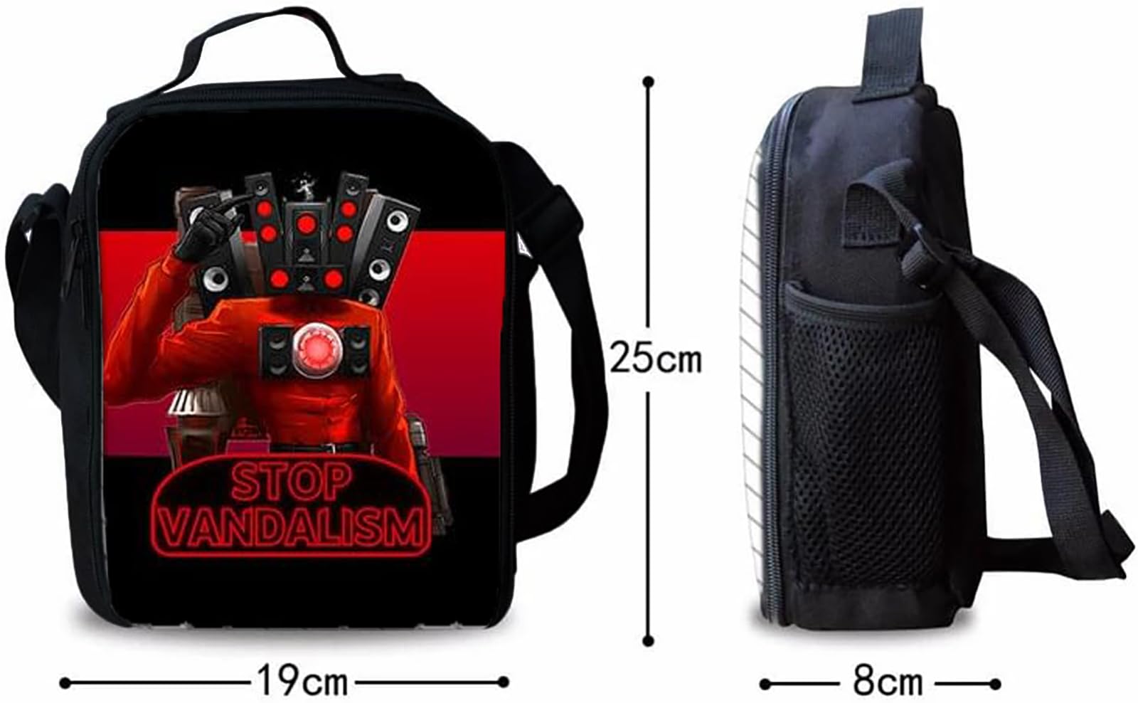 LIGENZ Game Backpack 3pcs Bags Oxford Cloth Travel Fashion Bag Backpack Casual Daypacks College Laptop Backpacks (Red)