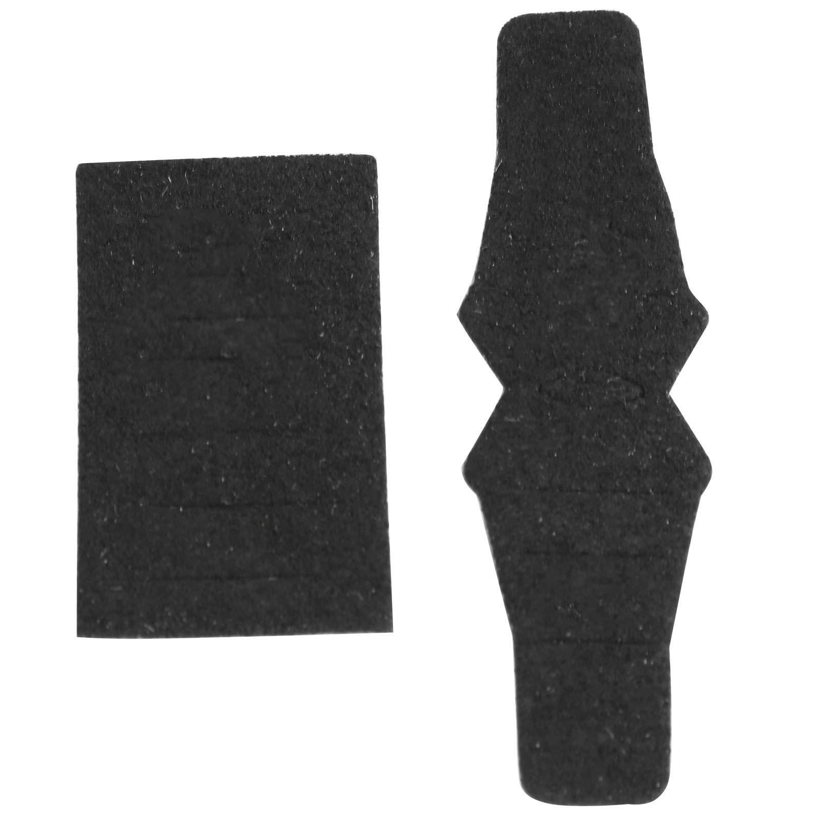 LQ Industrial Arrow Rest Sticker 1Set Black Archery Arrow Rest Non-slip Felt Tape Archery Sticker Pad for Compound Bow