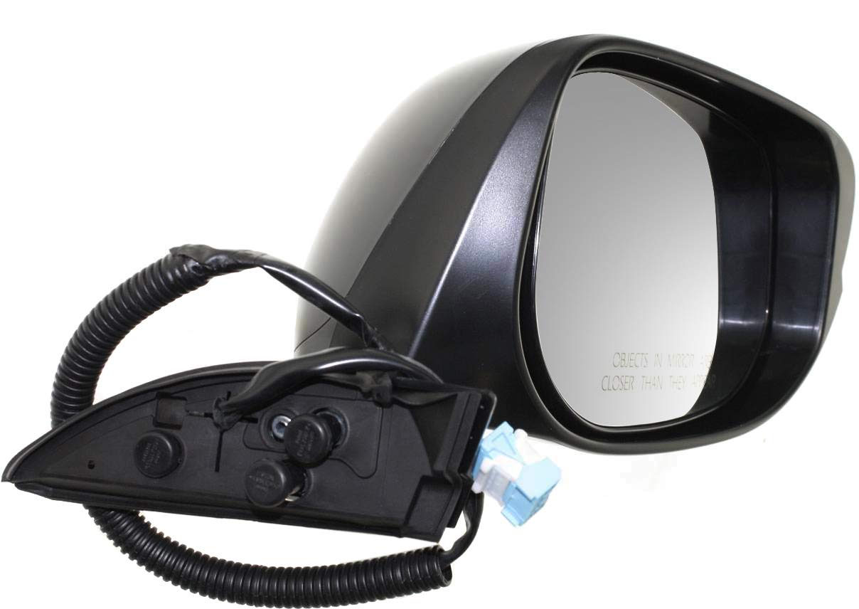 Kool Vue Right Power Door Mirror Compatible With Honda Fit 2009-2014 Paintable