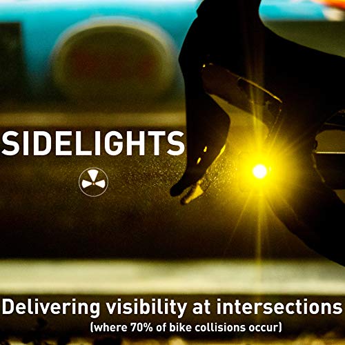 Light & Motion Vis 700, Compact, Waterproof, and Very Bright…Ideal for Night Rides on The Road or Trail. Switch to SafePulse Mode for Maximum Daytime Safety. Powerful Side Lights, Easy mounting