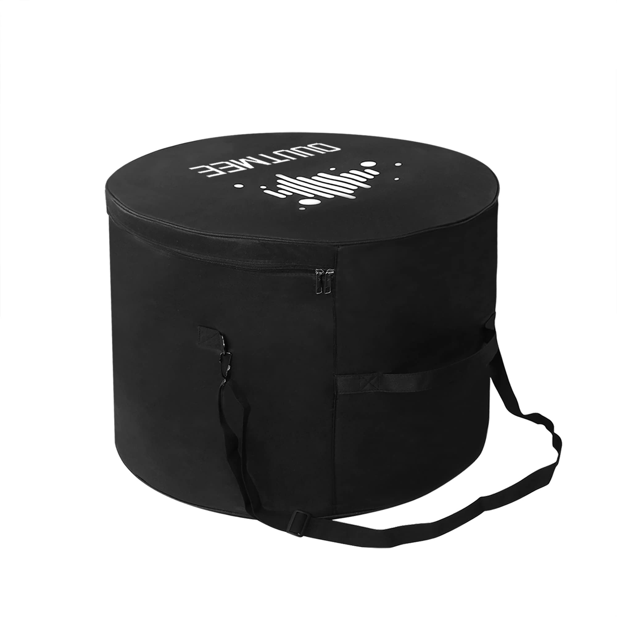 OUUTMEE Drum Bag For Tom 14" x 14" Travel Drum Case Gig Bag With Adjustable Strap