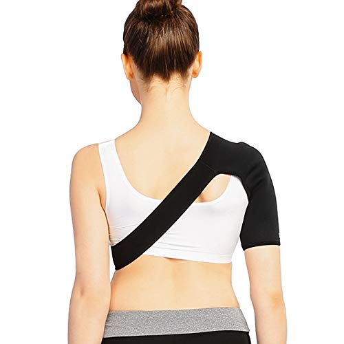 plplaaoo Adjustable Shoulder Rest Relieve Pressure Shoulder Brace Arm Injury Prevention Stabilizer Sleeve Wrap Shoulder Brace Aid,Shoulder Brace, for Dislocation Joint and Tear Pain