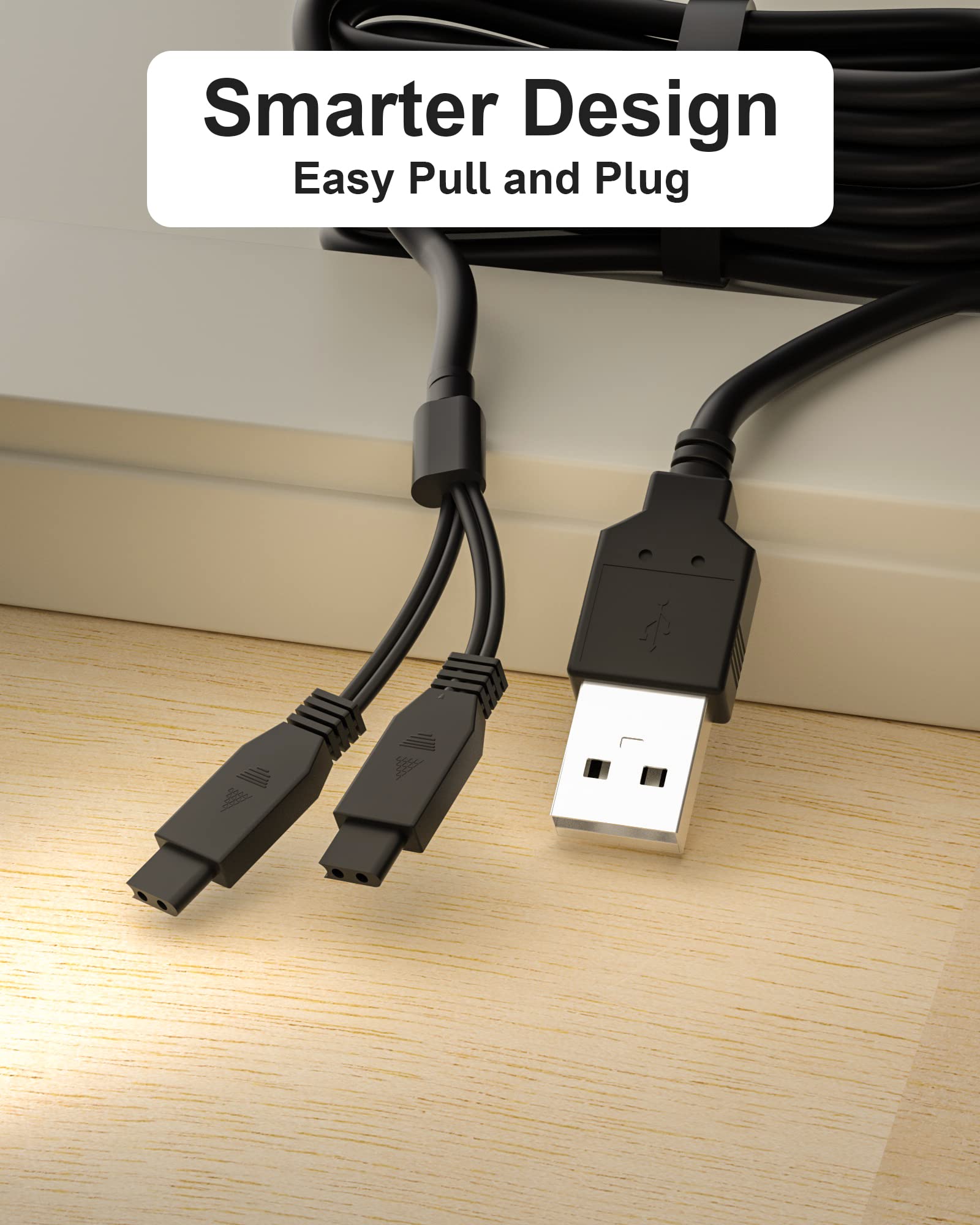 VHBW USB Charger Replacement for Sportdog SD-425, SD-425S, SD-425CAMO, and SD-825 Shock Collar Charging Adaptor