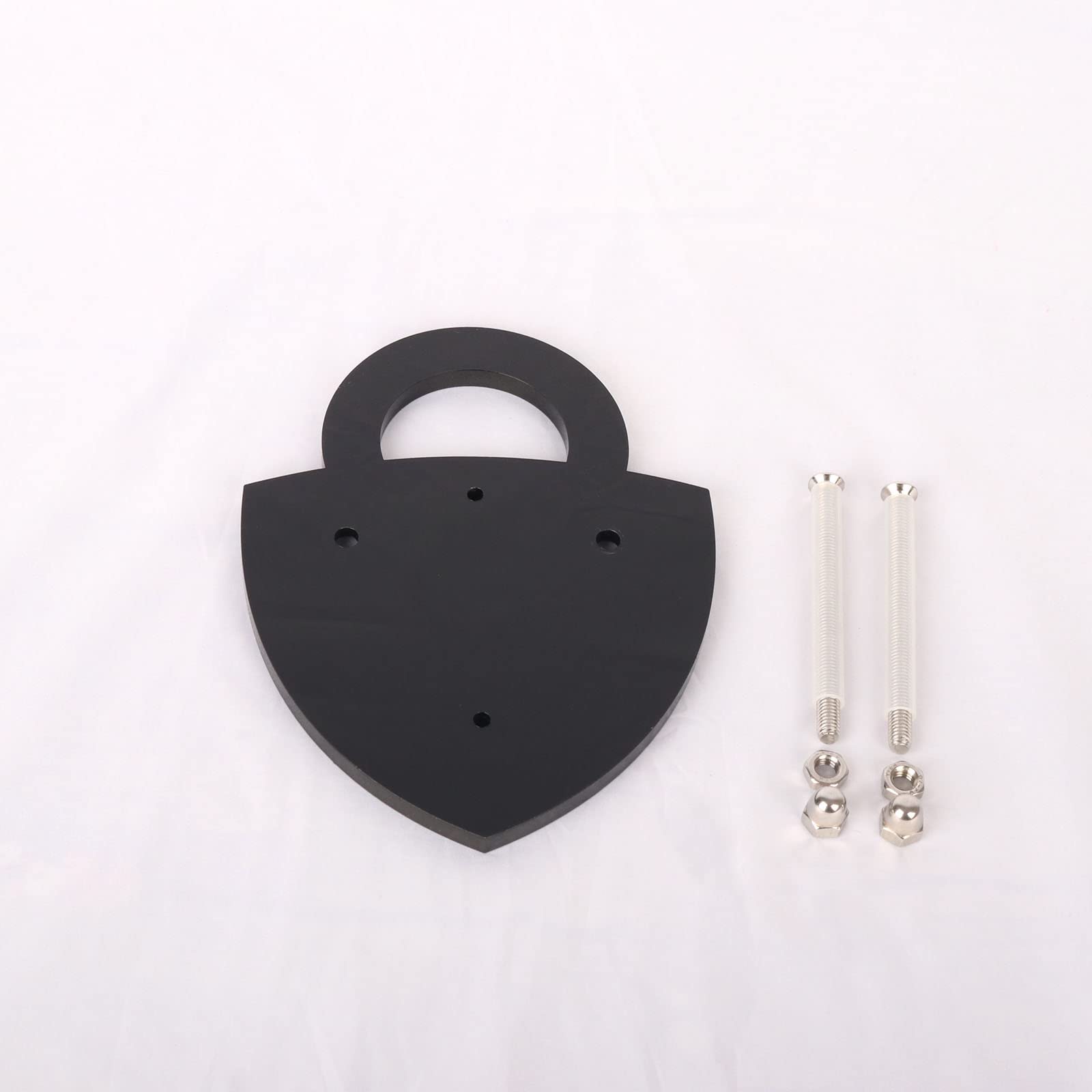 WANLIAN Sword stant sword wall hanging sword rack acrylic vertical display sword rack for small swords viking swords daggers axes anime sword (Black 1 pack)
