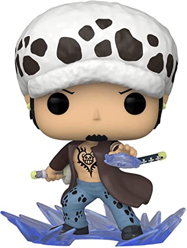 POP One Piece - Trafalgar D. Law Room Attack (AAA Anime Exclusive) Funko Vinyl Figure (Bundled with Compatible Box Protector Case), Multicolor, 3.75 inches
