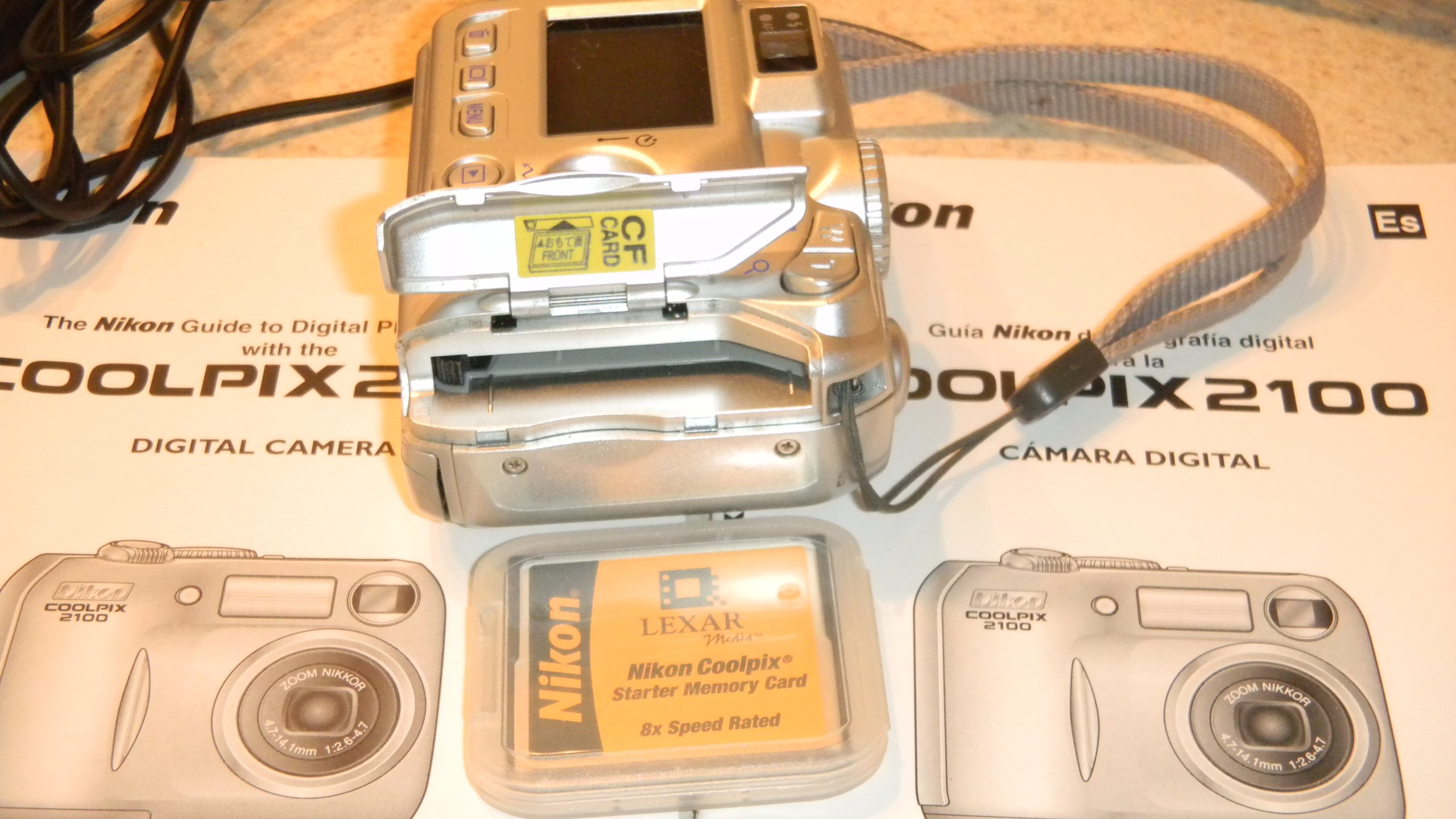 Nikon Coolpix 2100 2MP Digital Camera w/ 3x Optical Zoom