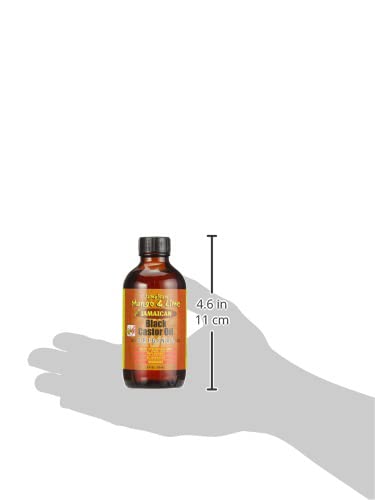 Jamaican Mango & Lime Black Castor Oil 4 oz