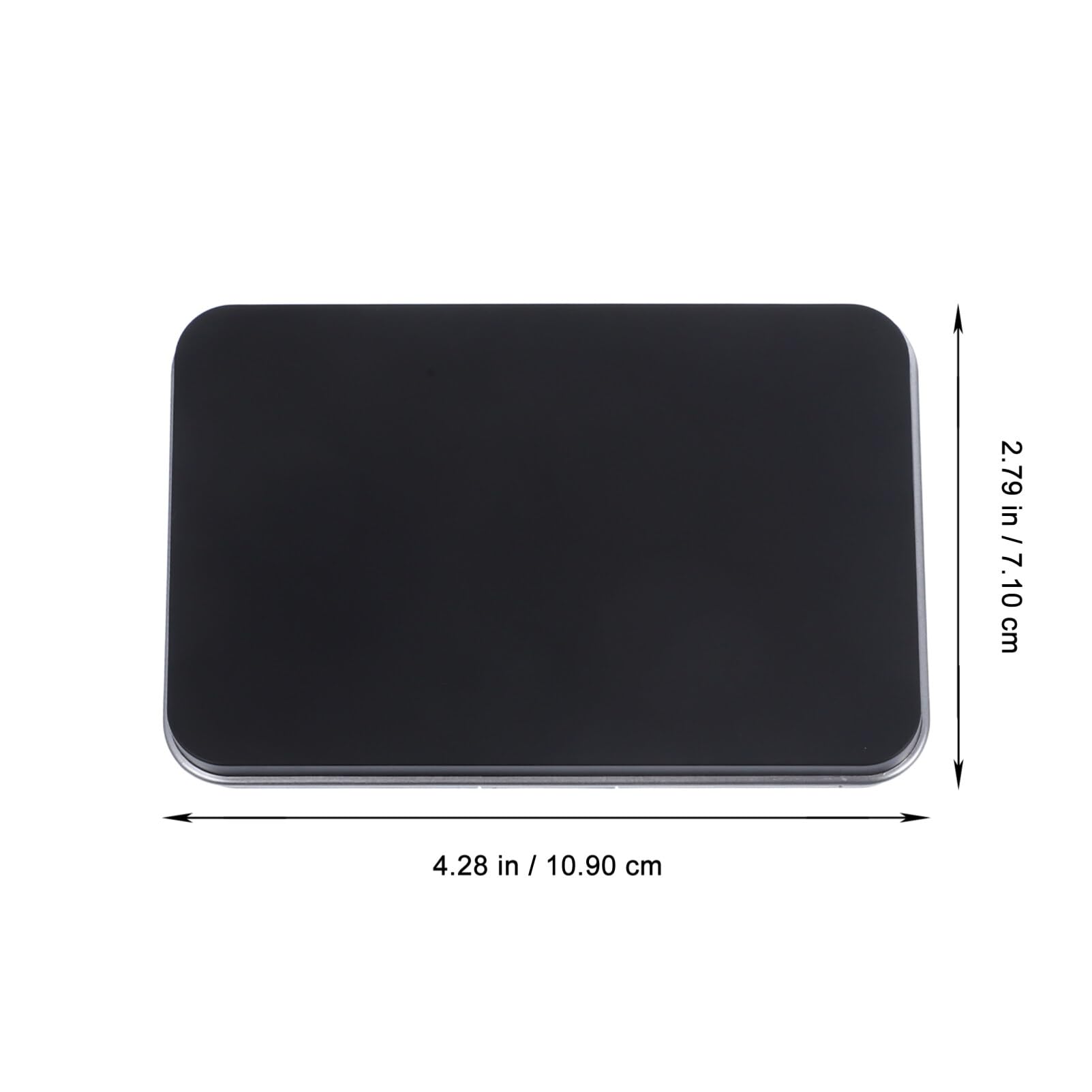 minkissy Empty Eyeshadow Palette Magnetic Makeup Palette with Mirror Refillable Eyeshadow Palette Empty Eyeshadow Pans for Eyeshadow Lipstick Blush Powder, 2Pcs