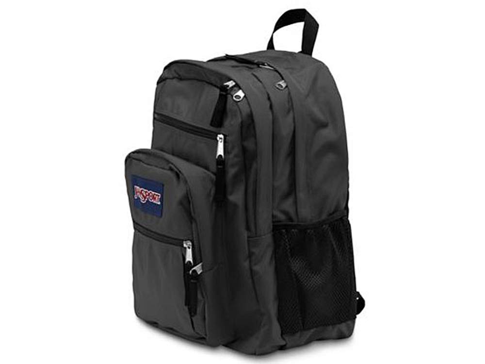 JanSport Laptop Backpack - Computer Bag with 2 Compartments, Ergonomic Shoulder Straps, 15β Laptop Sleeve, Haul Handle - Book Rucksack - Forge Grey